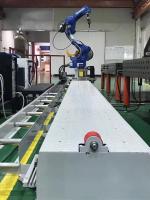 China Automatic Handling and Palletizing Workstation Robot Guide Rail+Yaskawa Robot for sale