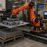 China KUKA 6-axis Robot KR 500 R2830 MT KUKA Handling Robot Applied in the Sheet Metal Parts Handling Industry for sale