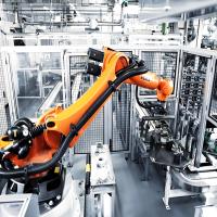 China KUKA 6-axis Robot KR 500 R2830 MT KUKA Handling Robot Applied in the Sheet Metal Parts Handling Industry for sale