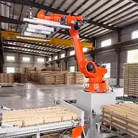 China KUKA KR210 R2100-2 6 Axis Industrial Robot 210kg Payload Robotic Arm for Automatic Palletizing Material Handling for sale