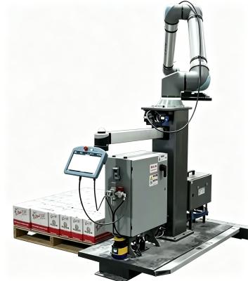China UR10 Cobot Palletizing Workstation with Suction Cup and Gripper for sale