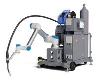 China GBSWC13 Collaborative Welding Cell with MIG Source for PV Solar Racks for sale