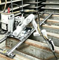 China Gantry-type CNGBS Integrated Cobot Welding Workstation CWG18 Arm Span 1800mm 4M Mobile Gantry Large-sized Workpieces Welding for sale