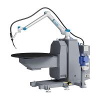 China Overhead Gantry Cobot Welding Workstation Custom 4-10m Span High Rigidity Frame 3D Vision Seam Finding Eliminate Welding for sale