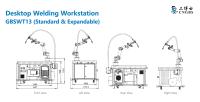 China GBSWT13 Collaborative Cobot Welding Workstation for Batch Production for sale