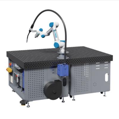 China Drag-to-teach High Cost-effective CNGBS Integrated Cobot Welding Workstation CWT18 Working Radius 1800mm Flexible Production for sale