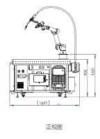 China Drag-to-teach High Cost-effective CNGBS Integrated Cobot Welding Workstation CWT18 Working Radius 1800mm Flexible Production for sale