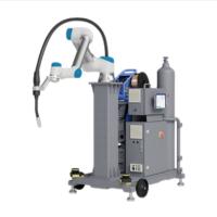 China Horizontally Rotating Extension Arm CNGBS Integrated Cobot Welding Workstation CWC18 Wider Coverage Higher Welding Efficiency for sale