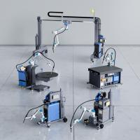 China GBSWP18 Integrated Welding Cobot Station, Built-in 500kg L-Type 2-Axis Positioner, Complete Turnkey Robotic Welding Workstation for sale