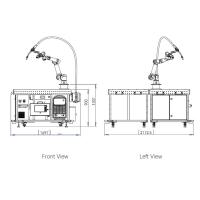 China CNGBS GBSWT13 GBSWT18 Expandable Cobot Welding Workstation 12kg with 3D Flexible Table Plug-and-Play Welding Unit for sale