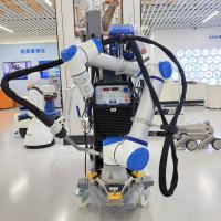 China Integrated Cobot Welding Workstation Portable Collaborative Robot Turnkey MIG MAG PLC Motor 3kg Payload Welding Station for sale