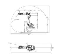China ESTUN ER220B-2650 Pick and Place Robot for Automotive Part Handling for sale