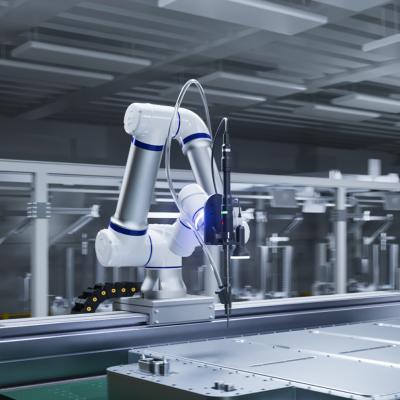 China Elite Robots Ec66 Reaching 914mm Maximum 6KG Payload 6 Axis Cobot Robot Arm IP65 0.03mm Repeatability for Material Welding for sale