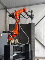 China KR210 R2700-2 KUKA 6-axis Industrial Robot Concrete Printing Nozzle 3D Printing Extrusion Head Concrete Mixer for sale