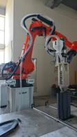 China KR210 R2700-2 KUKA 6-axis Industrial Robot Concrete Printing Nozzle 3D Printing Extrusion Head Concrete Mixer for sale