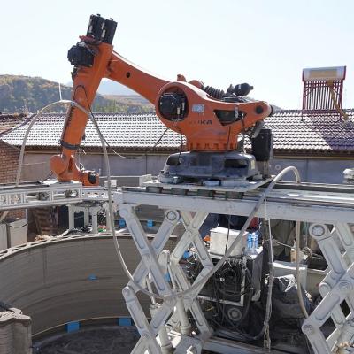 China KUKA KR210 Six Axis 3D House Printing Robot for Building Construction for sale