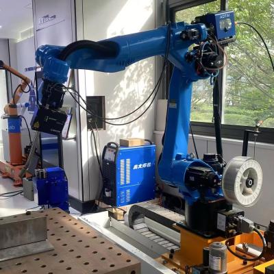 China Robotic Welding Machine STEP SA10-2000H with 6 Axis Arm and Ground Track for sale