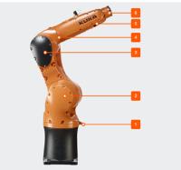 China KUKA KR 10 R1100 sixx Compact Arm 1101 mm Reach for Assembly for sale