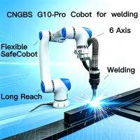 China High Precision ±0.03mm 10kg Payload 1000mm Reach CNGBS G10-Pro 6-Axis Cobot Welding Robot for Industrial Automation for sale