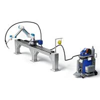 China GBSWF18 Collaborative Robot Welding Workstation 6 Axis Cobot With 7th Axis for Large Workpiece Long Seam Welding MIG MAG Welding for sale