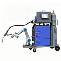 China CNGBS Mobile Collaborative Robot Welding Trolley 6 Axis Cobot 12kg Payload 1134mm Reach for MIG MAG Welding for sale