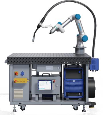 China GNGBS GBSWT12 6 Axis Collaborative Robot Mobile Welding Workstation for MIG MAG Automatic Welding Metal Fabrication for sale