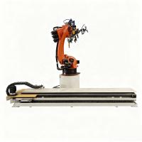 China Industrial Robot Linear Rail Track System for 7th Axis Cobot Robotic Arm Customized for sale