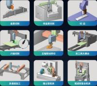 China Sprutcam Program Robotic Additive Manufacturing 3D Printing Cladding Welding Cutting for sale