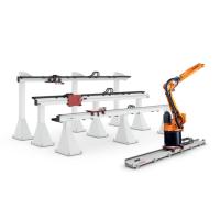 China IP65 Heavy-Duty 3-Axis Cantilever Robot Linear Track 7th Axis Traveling Rail for sale