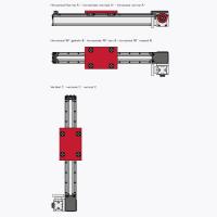 China IP65 Heavy-Duty 3-Axis Cantilever Robot Linear Track 7th Axis Traveling Rail for sale