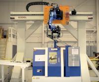 China Overhead Gantry TMO Robot Linear Track for CNC Palletizing Stacking for sale
