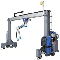 China CNGBS-CWG18 Large Workpieces 6kg Payload1.8m Reach Portable Convenient Gantry Frame Automatic Cobot Inversion Welding System for sale