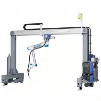 China CNGBS-CWG18 Large Workpieces 6kg Payload1.8m Reach Portable Convenient Gantry Frame Automatic Cobot Inversion Welding System for sale