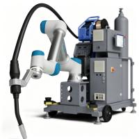 China CNGBS-CWC18 Oversized Workpieces 6kg Payload 1.8m Reach Trolley Plug and Play Automatic Welding Cobot System for sale