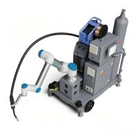 China CNGBS-CWC18 Oversized Workpieces 6kg Payload 1.8m Reach Trolley Plug and Play Automatic Welding Cobot System for sale