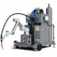 China CNGBS-CWC18 Oversized Workpieces 6kg Payload 1.8m Reach Trolley Plug and Play Automatic Welding Cobot System for sale