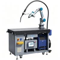 China CNGBS-CWT13 Small Sized Precision Workpieces Push Where Weld 12kg Payload 1304mm Reach Automatic Cobot Welding Workstation for sale