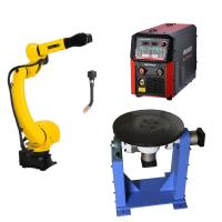 China FANUC M-20iD/12L Welding Robot with CNGBS Robot Positioner and MEGMEET Welder TBI Welding Torch for Welding Automation for sale