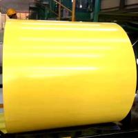 China Color Coated PPGI Steel Coils 275 GSM 1250mm PE Paint for Roofing and Construction for sale