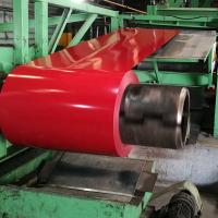 China Color Pvc Ppgi Steel Sheet Coil 0.16mm Prepainted Density for sale