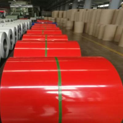 China Prepainted Galvanized Steel Coil PPGI 0.15-1.2mm Thickness 750-1250mm Width for sale