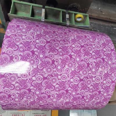 China Galvanized PPGL Steel Coil Sheet 750mm Width RAL Color for sale