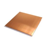 China 2mm Cathode Copper Sheet Coil Plate C10100 C12000 Brushing for sale