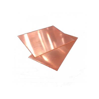 China Red Pure Copper Sheet Coil Plate 4mm C1100 1000*2000mm for sale