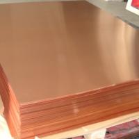 China 4x8 Pure Copper Plate Sheet Coil 0.5mm 1mm Thickness 1000mm Length C11000 for sale