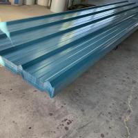 China Galvalume Steel Roofing Sheets 0.12MM Ppgi Color Coated for sale