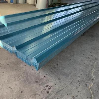 China Color Coated Galvanized Corrugated Steel Roof Sheet 0.12-1.2mm Thickness 600-1500mm Width for sale