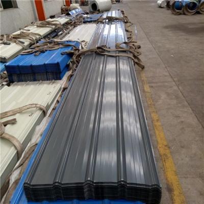 China Color Coated Corrugated Zinc Steel Roofing Sheet 0.12-1.2mm Thickness 600-1500mm Width for sale