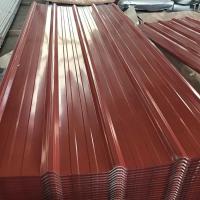 China Corrugated Steel Sheet Roofing 6m Galvanized RAl Color for sale