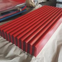 China Ppgi Steel Corrugated Roofing Sheets 600mm Galvanized Zinc for sale